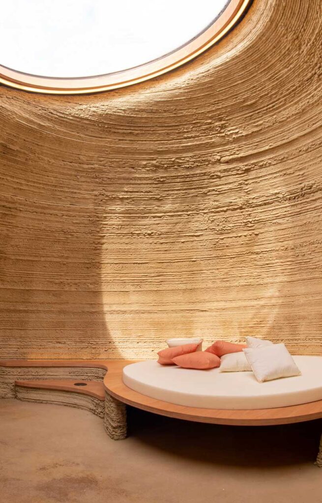 TECLA 3D Printed House • Orange Fiber